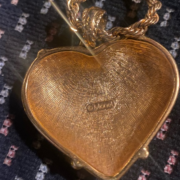 Monet | Jewelry | Vintage Monet Heart Chain | Poshmark